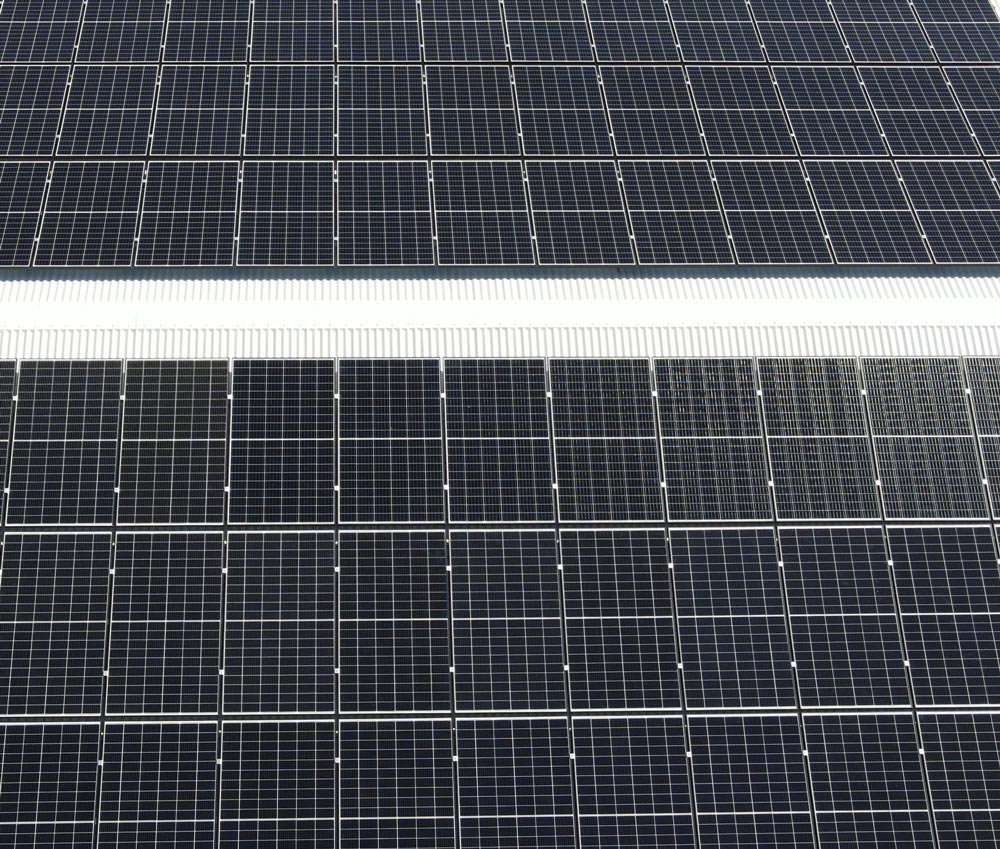 Huge Solar Power System at Logan - Stored Solar Power